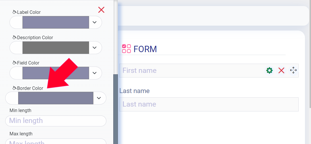 How To Change Label Name And Inputs Of Easy Form Builder? – White Studio Team