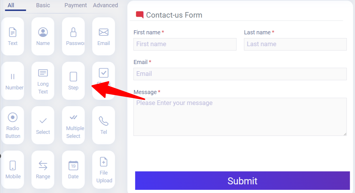 How To Change Step Names And Icons Of Step Name Forms? – White Studio Team