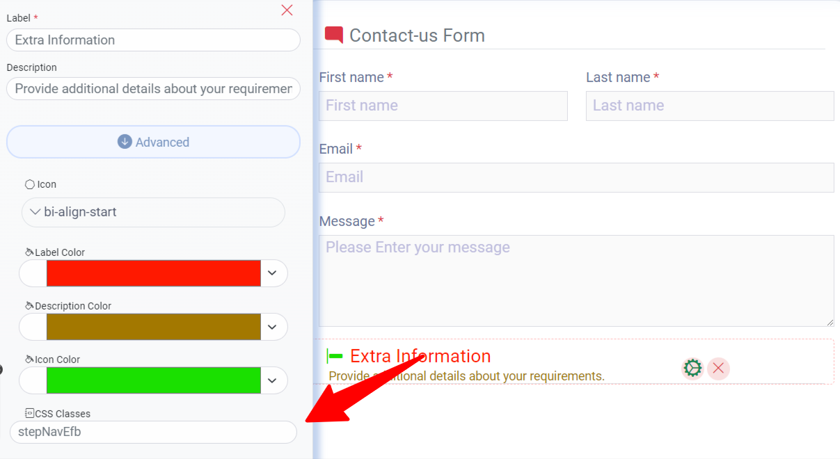 How To Change Step Names And Icons Of Step Name Forms? – White Studio Team